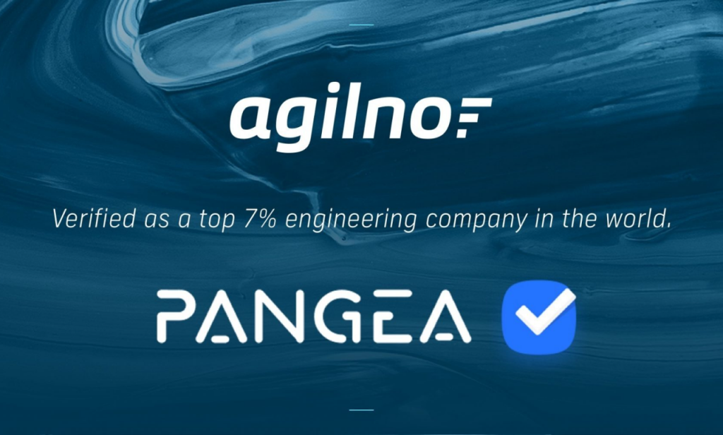 Agilno belongs to the top 7% at Pangea - Agilno